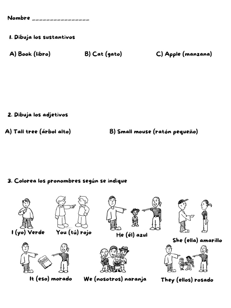 Nouns and Pronouns Act | PDF