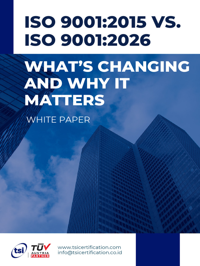 ISO 9001 2015 Vs ISO 9001 2026 1757924917 | PDF | Quality Management ...