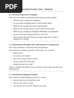 Adult Self-Introduction Worksheet | PDF