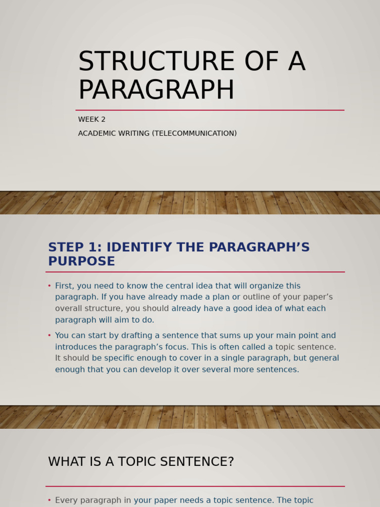 Writing Effective Academic Paragraphs | PDF | Paragraph | Methodology