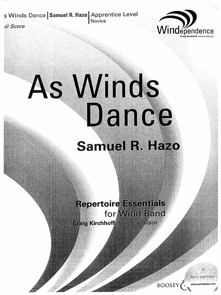 Score - AS Winds Dance | PDF