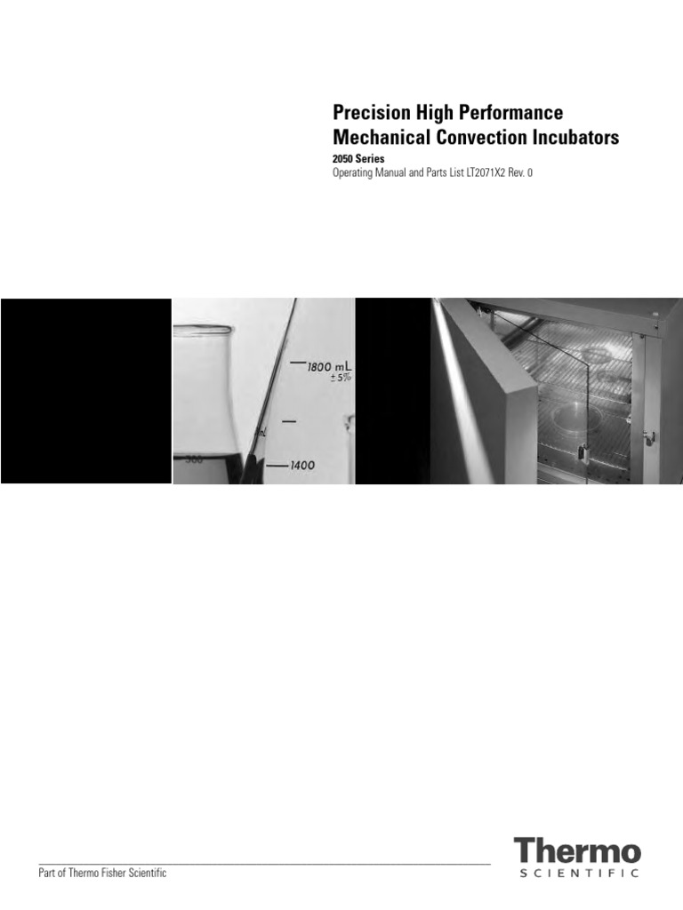 Convection Incubators Precision | PDF