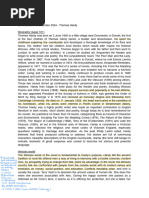 Analysis of Thomas Hardys The Sons Veto | PDF | Thomas Hardy