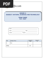 Grade 6 NST Exam Term 4 2023 | PDF | Solar System | Planets