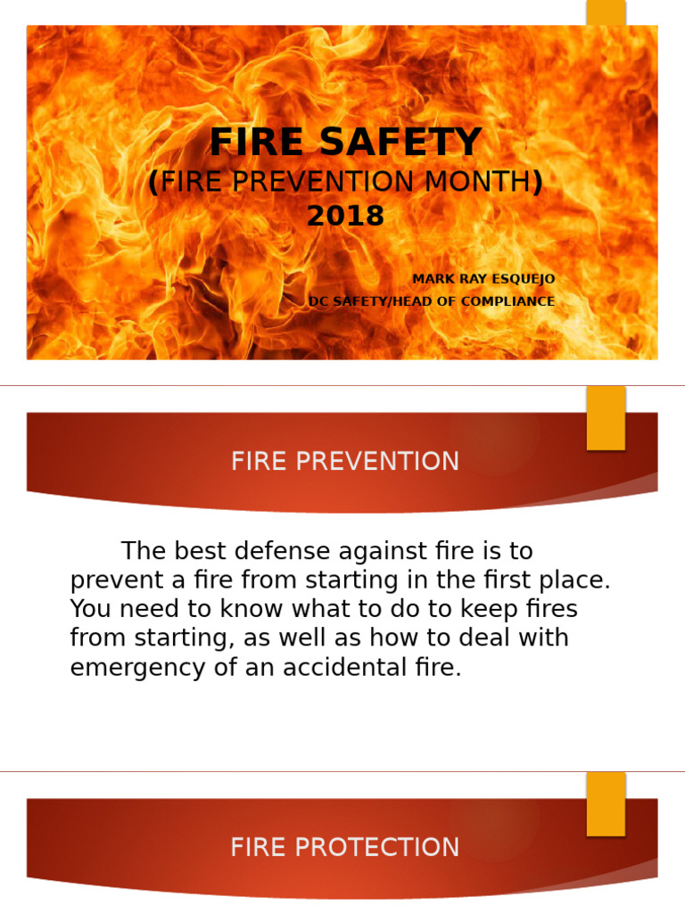 Essential Fire Safety Guidelines | PDF | Fires | Firefighting