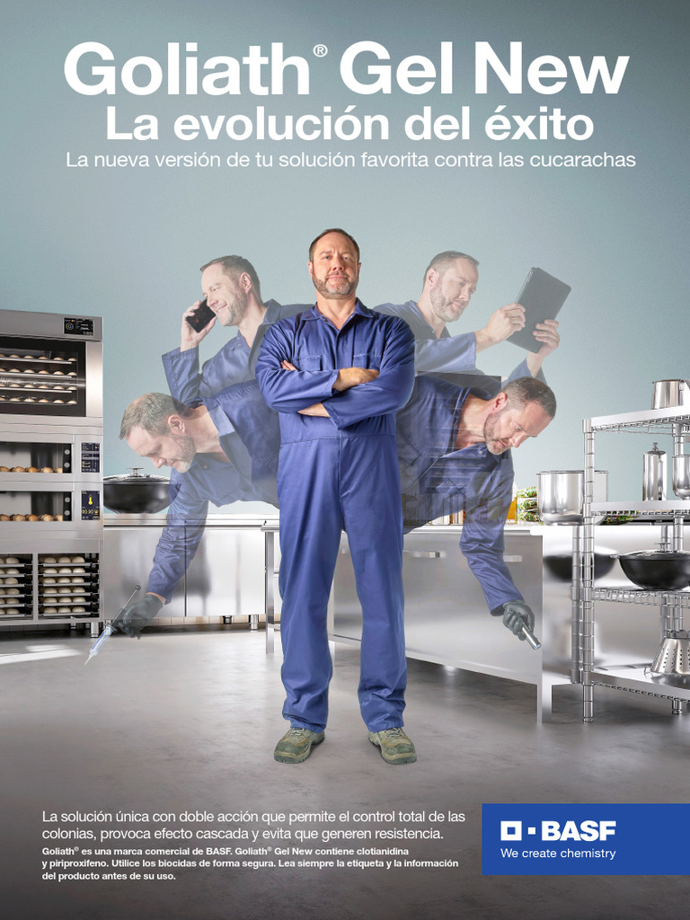 Goliath® Gel New: Control Eficaz de Cucarachas | PDF