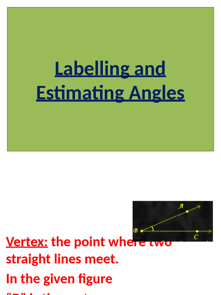 Angles and Equations | PDF | Triangle | Vertex (Geometry)
