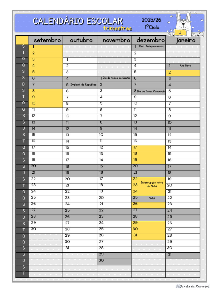 Calendário de Feriados e Datas Importantes | PDF
