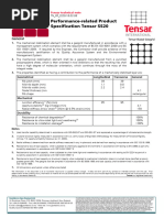 Tensar TX 160 Geogrid Specifications | PDF | Stiffness | Materials