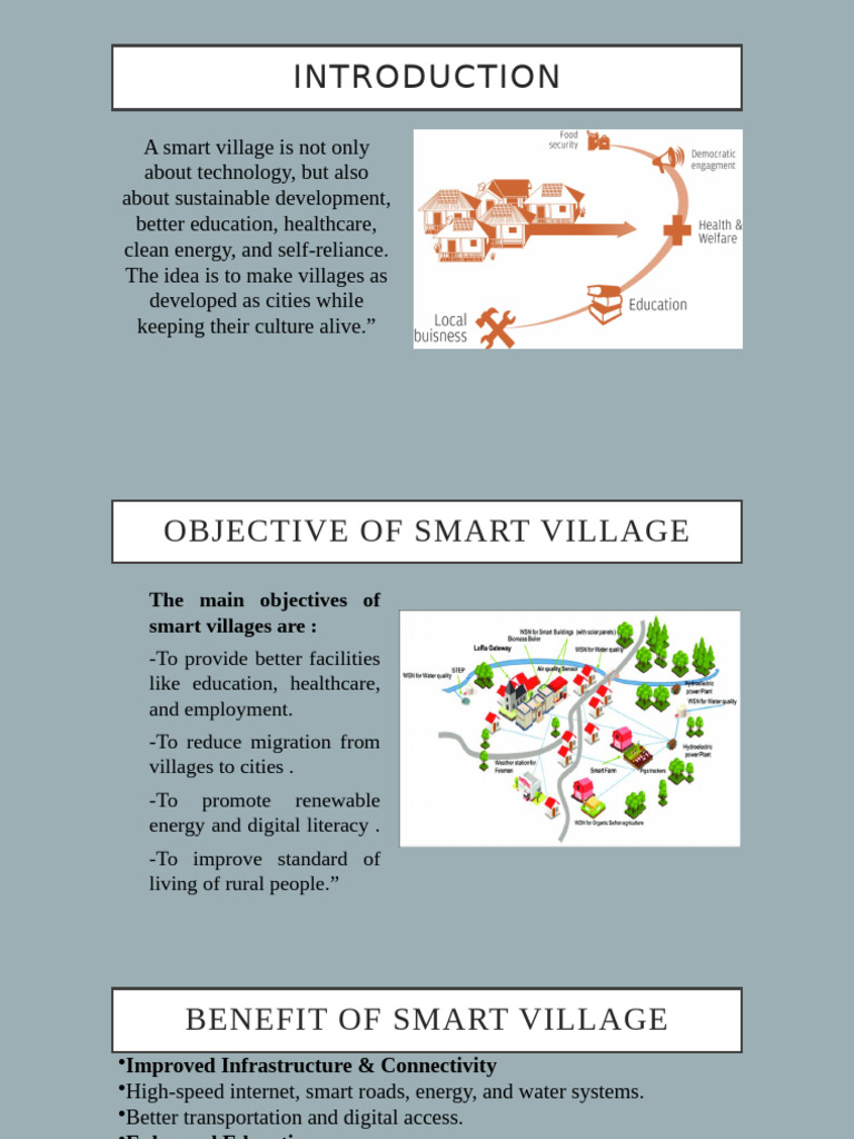 Smart Villages: Sustainable Rural Development | PDF