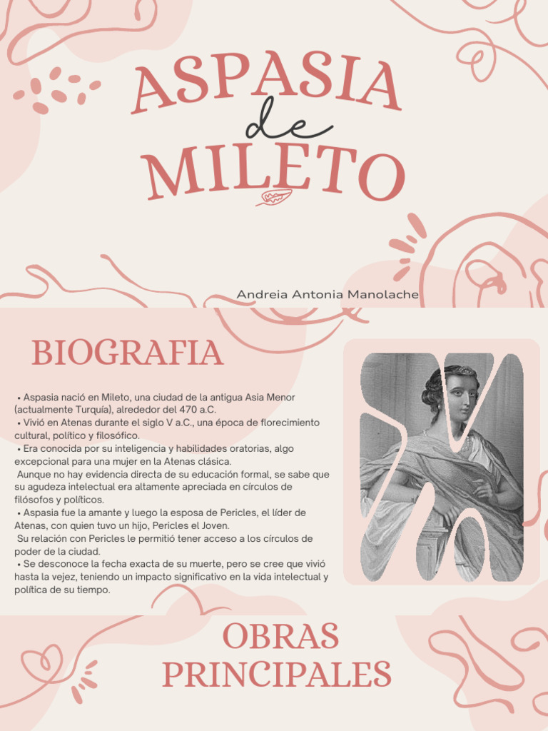 Aspasia: Influencia en Atenas y Feminismo | PDF | Educación en artes ...