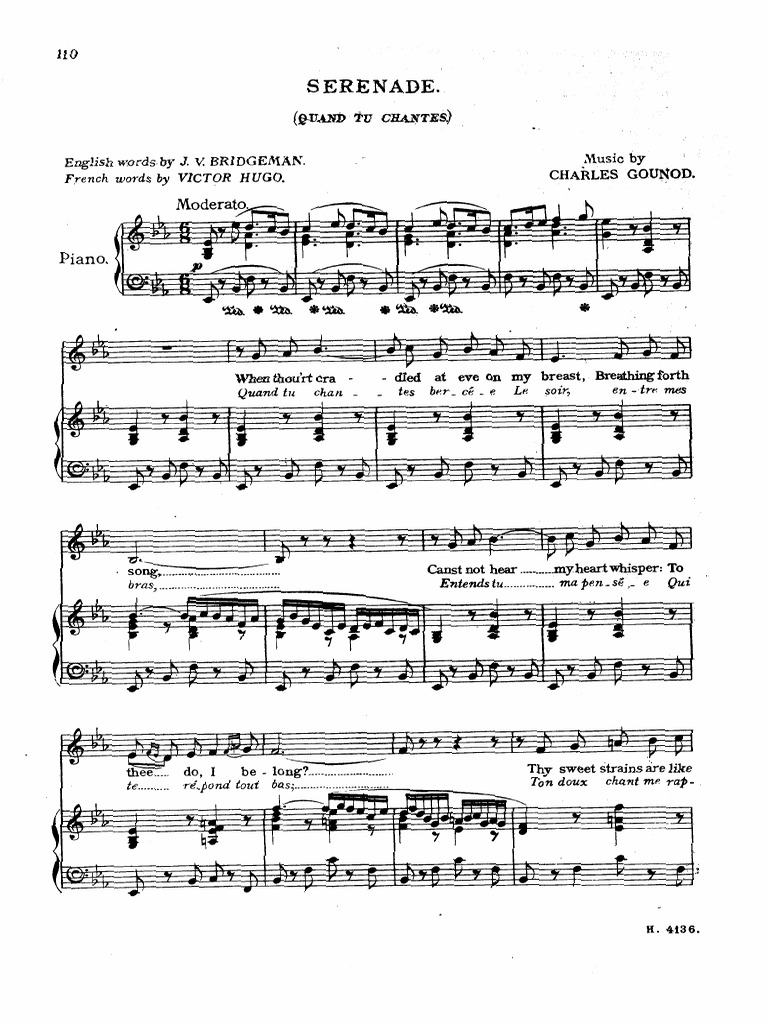 Gounod Serenade | PDF