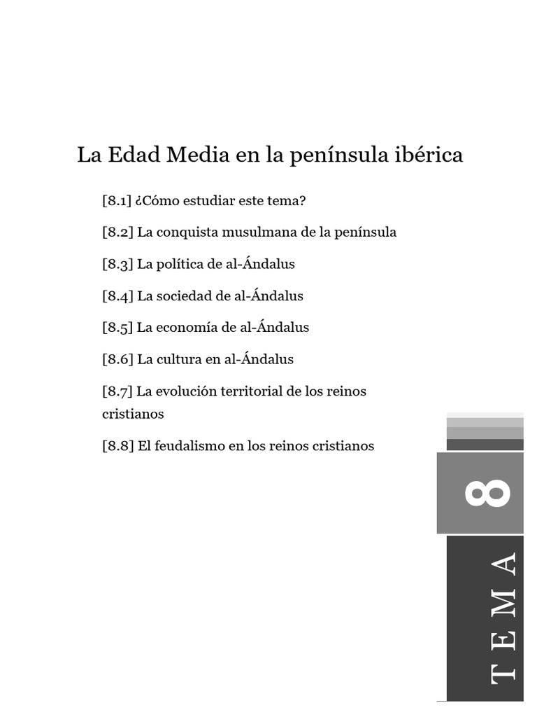 tema8 | PDF | Al Andalus | Yihad