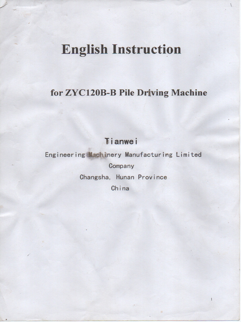 Spec 120ton | PDF