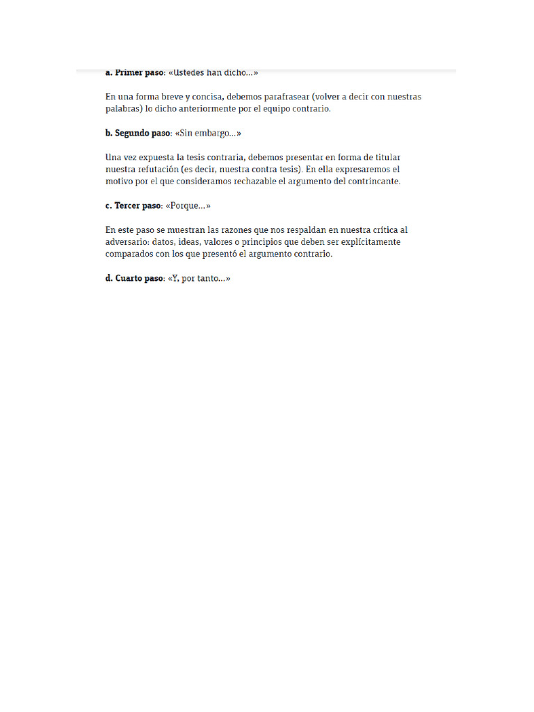 Contra Argumento | PDF