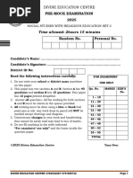 Life Orientation Cover Page | PDF
