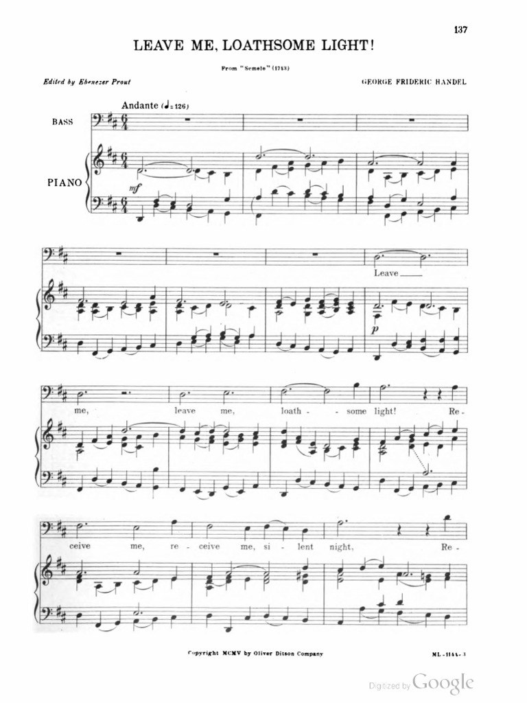 Leave Me Loathsome Light | PDF