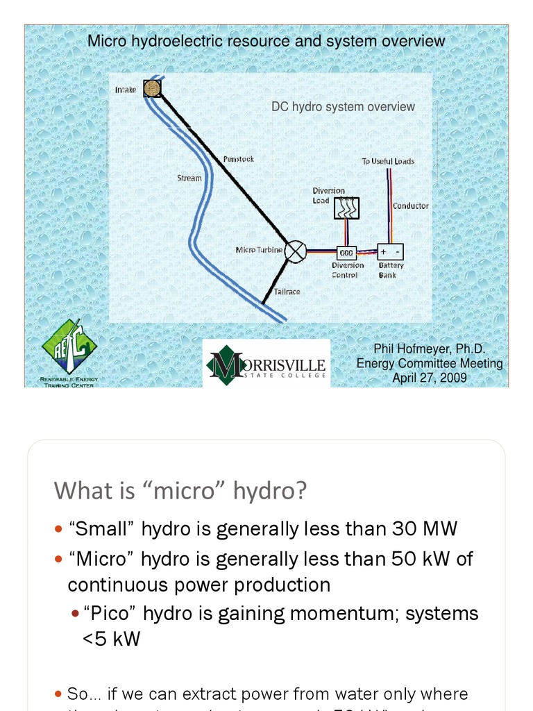 Mad Co Micro | PDF | Hydroelectricity | Renewable Resources