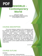 The Contemporary World PDF | PDF