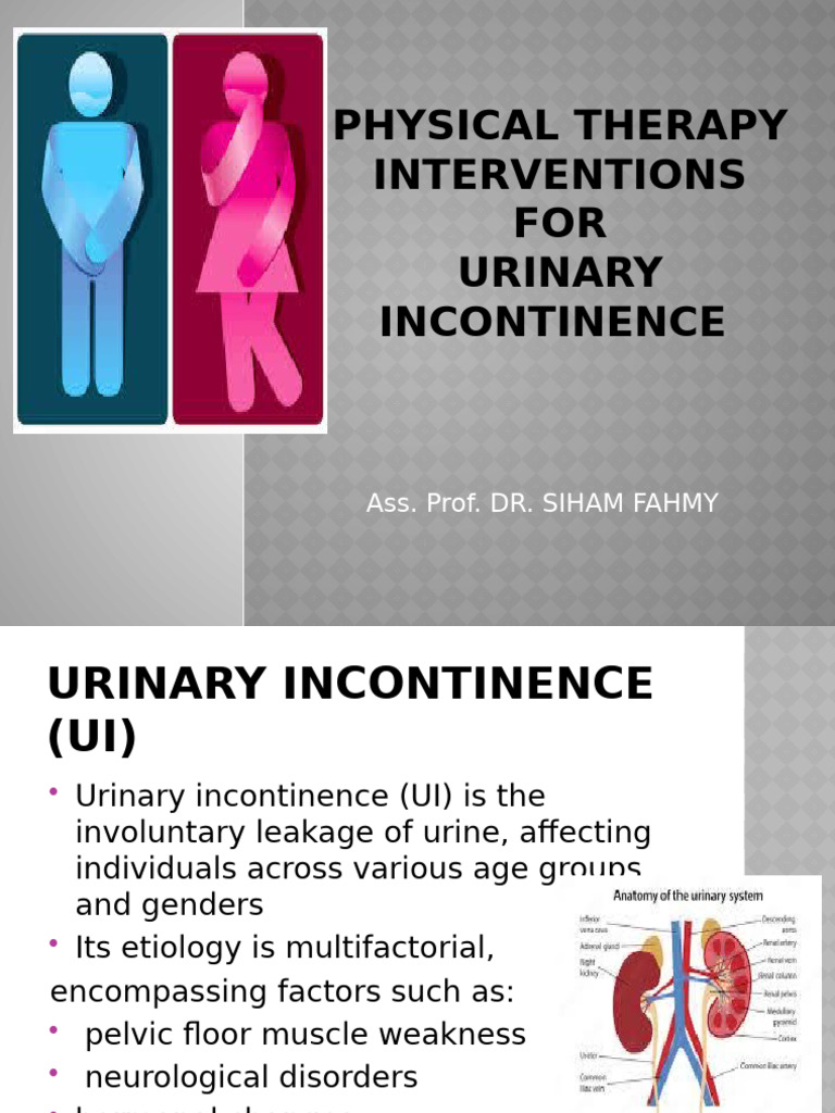 Physical Therapy for Urinary Incontinence | PDF | Urinary Incontinence ...