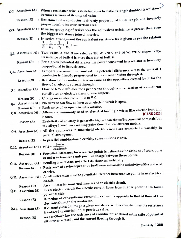 Assignment Science Class 10 | PDF