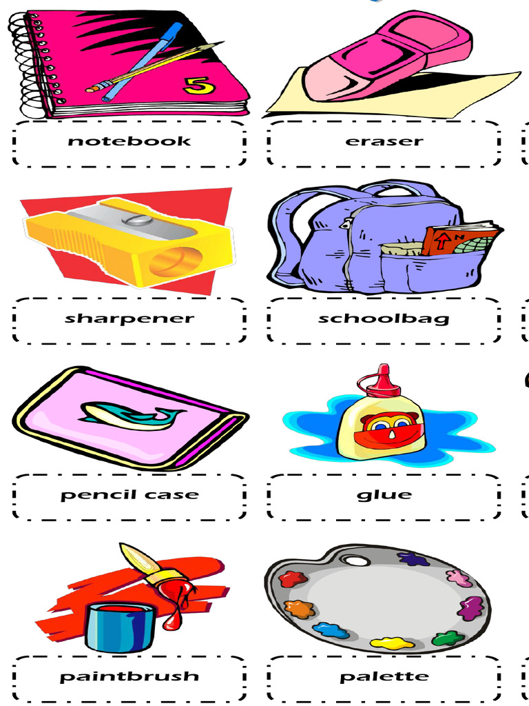 Classroom Object Picture Dictionary | PDF