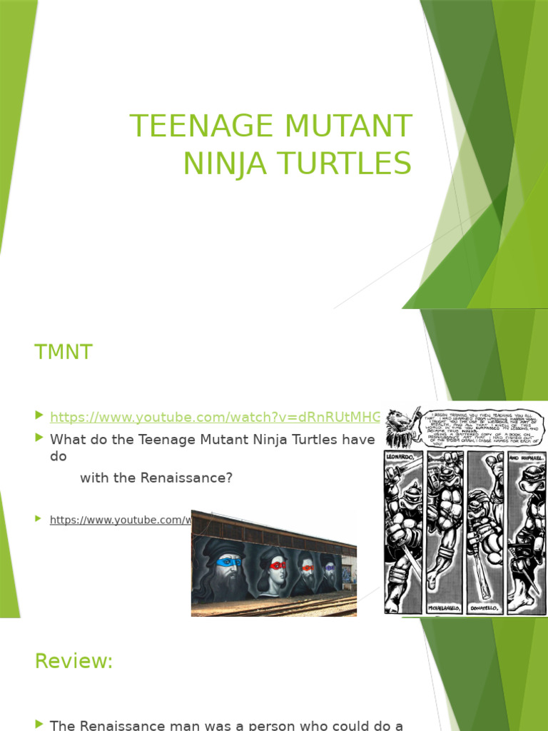 Ninja Turtles and Renaissance Artists | PDF | Sculpture