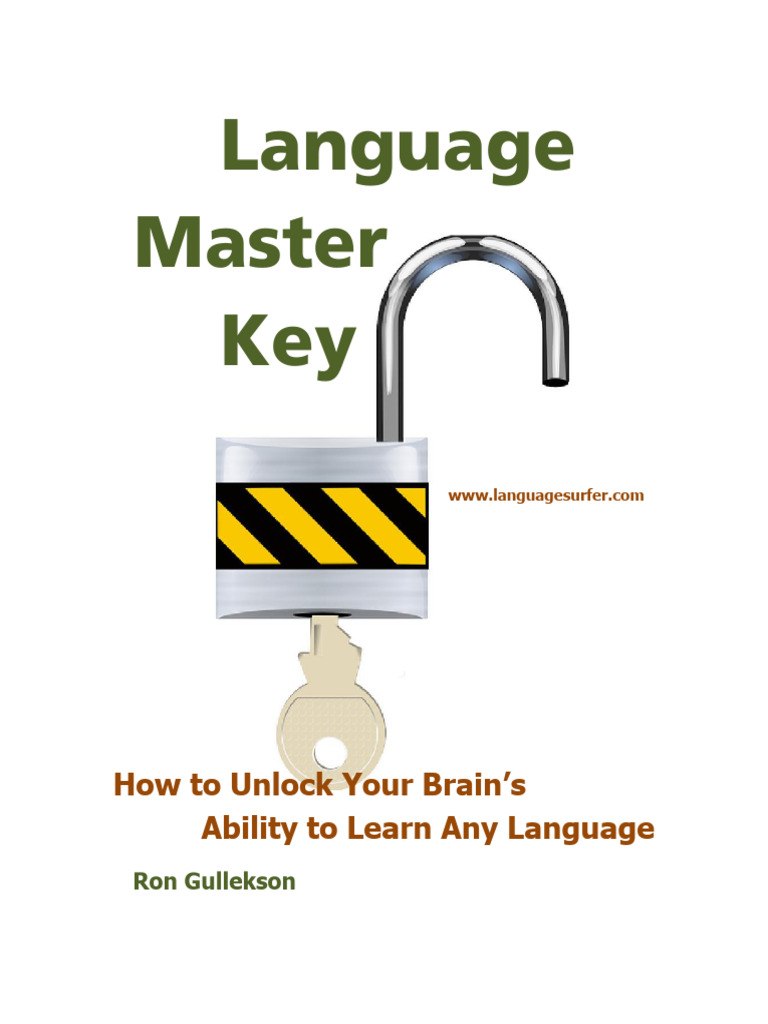 Unlock Your Brain for Language Learning | PDF | Language Acquisition ...