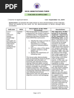 NCOI's Annotation Form For T3 | PDF | Reading Comprehension | Lesson Plan