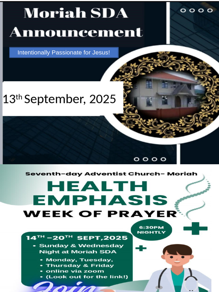 13th September Announcements-3 | PDF