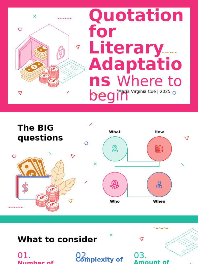Charging For Literary Adaptations - María Virginia Cué | PDF
