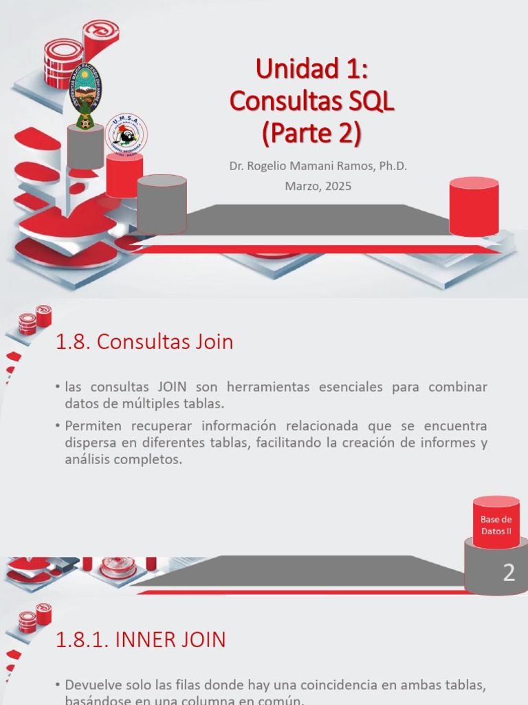 01 02 Consultas SQL | PDF | Bases de datos | Gestión de datos