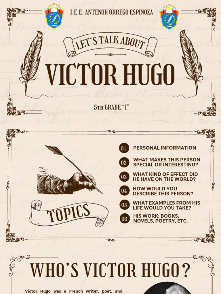 Victor Hugo - 5 I | PDF | Victor Hugo | Romanticism