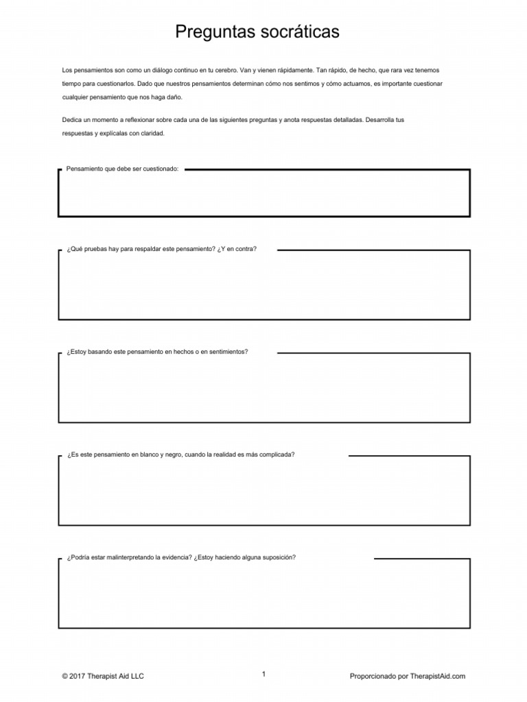 Socratic Questioning | PDF