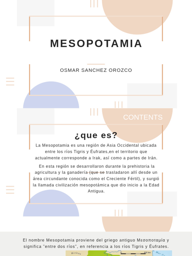 Mesopotamia: Agricultura y Cultura Antiguas | PDF | Mesopotamia ...