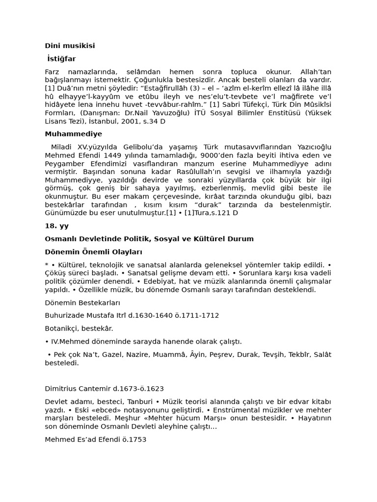 Dini Musiki | PDF