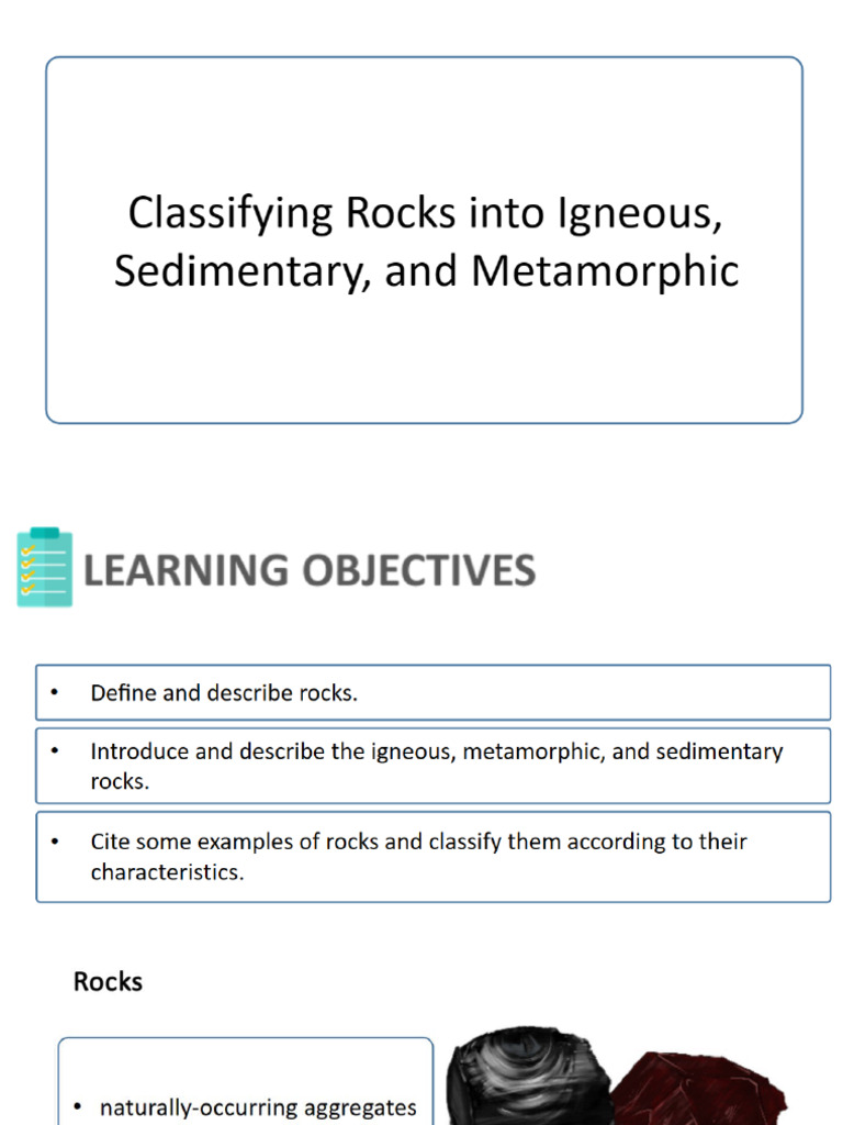 4 Classifying Rocks | PDF
