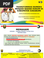 Contoh FORMAT LAPORAN TAHUNAN BUMDES | PDF