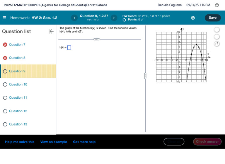 Do Homework - HW 2 Sec. 1.2 | PDF | Mathematics | Mathematical Relations