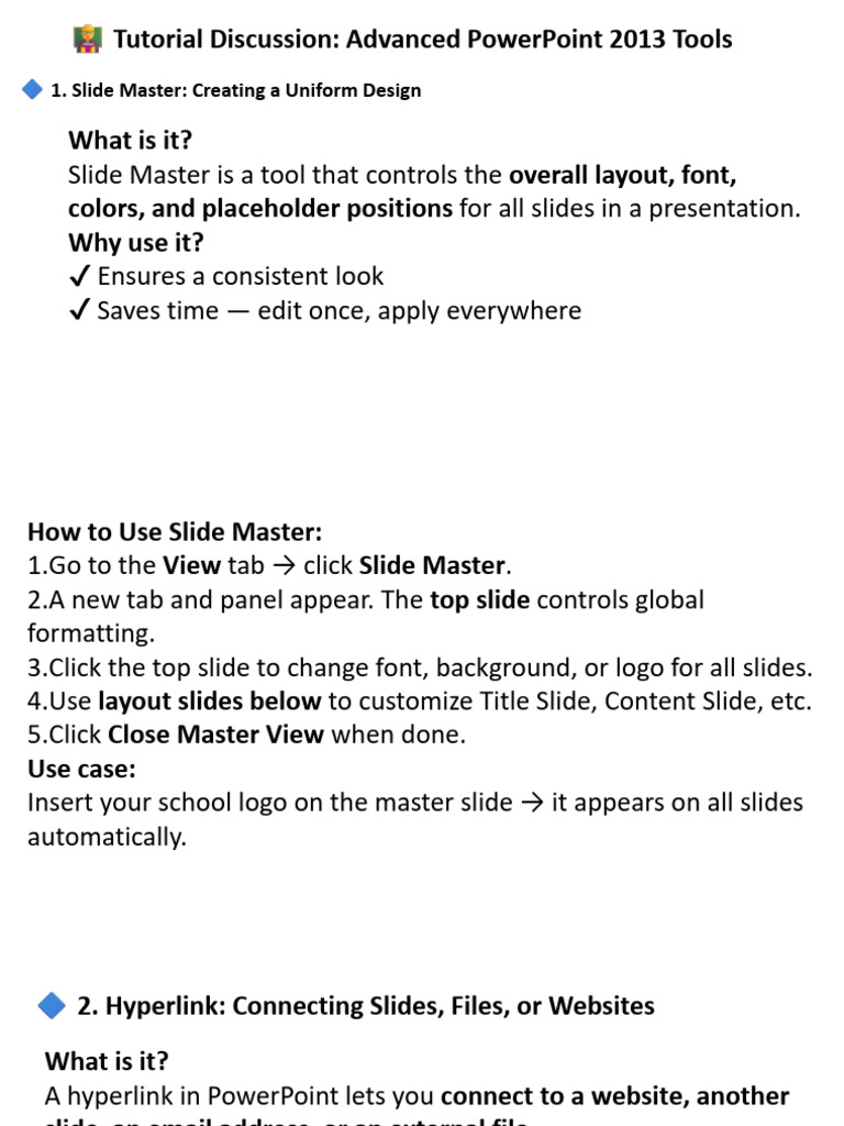 Advance MS PowerPoint | PDF