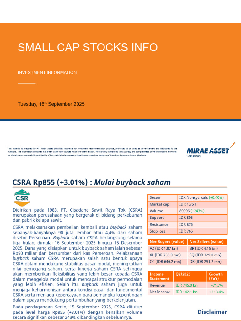 Small Cap Stocks Investment Insights | PDF | Investing | Securities ...