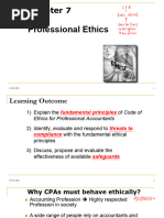 Overview of ICAEW Ethics Code Parts 1-3 | PDF