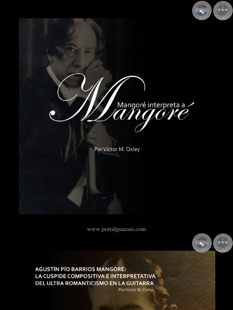 MANGORÉ INTERPRETA A MANGORÉ - Por VICTOR M. OXLEY INSFRÁN - AGUSTÍN ...