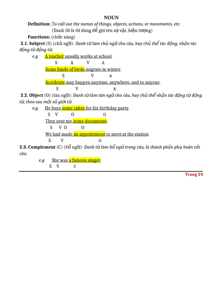 Noun | PDF
