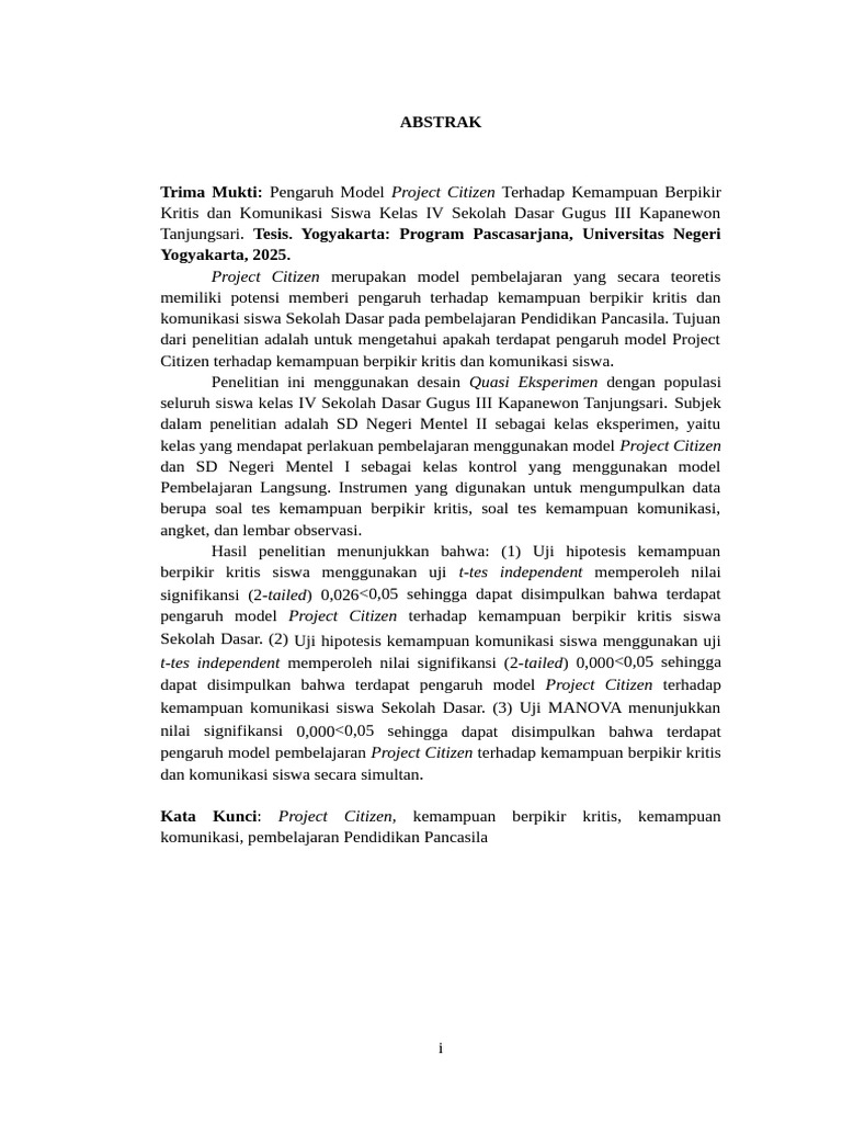 Abstrak | PDF
