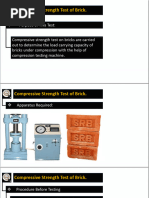 Compressive Strength of Brick - Civil Engineering | PDF | Brick ...