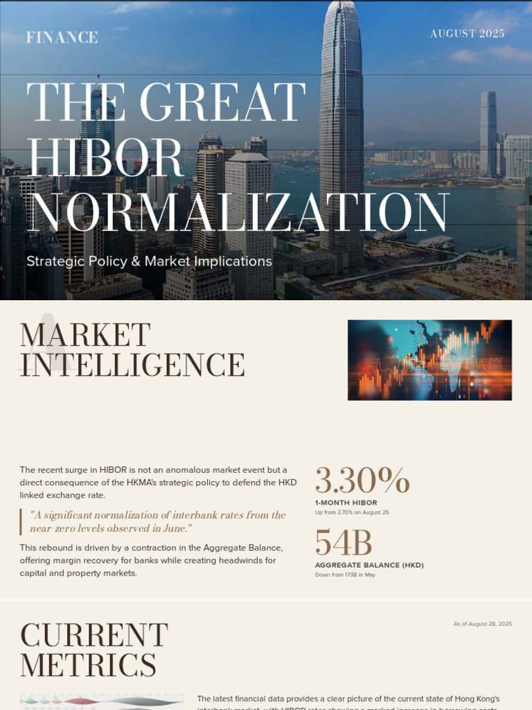 The Great Hibor Normalization | PDF | Monetary Policy | Private Sector