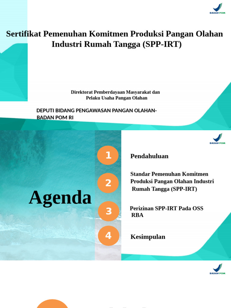 Peraturan Penerbitan Spp-Irt | PDF
