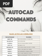 Auto Cad Shortcut Cheat Sheet | PDF