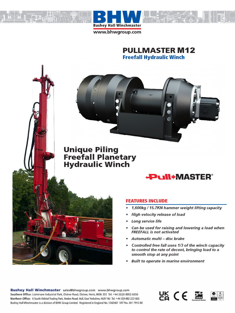 BHW21 Pullmaster M12 | PDF | Clutch | Automatic Transmission